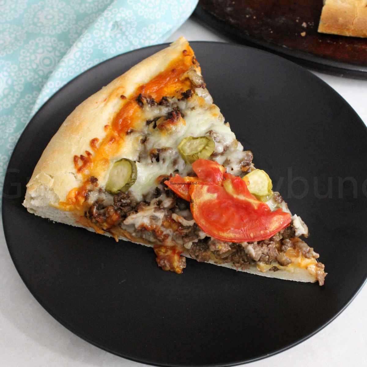 Cheeseburger Pizza Recipe - Grumpy's Honeybunch
