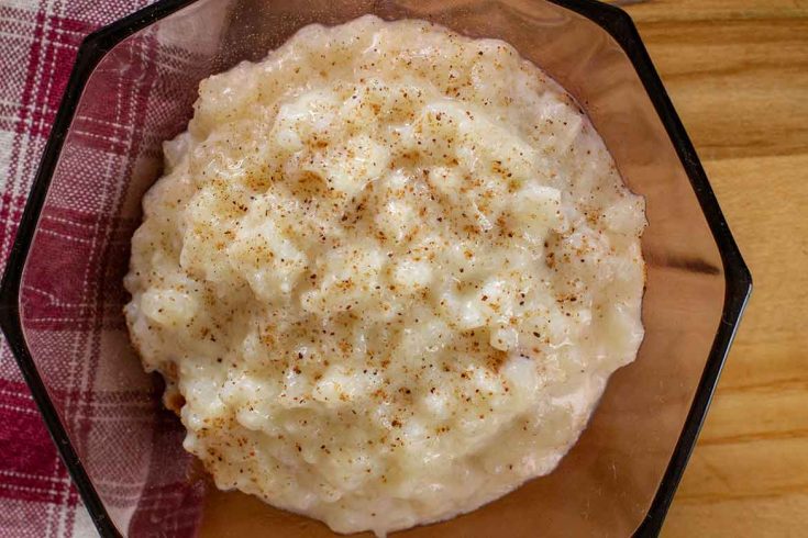 Old-Fashioned Baked Rice Pudding (Two Ways!) - Grumpy's Honeybunch