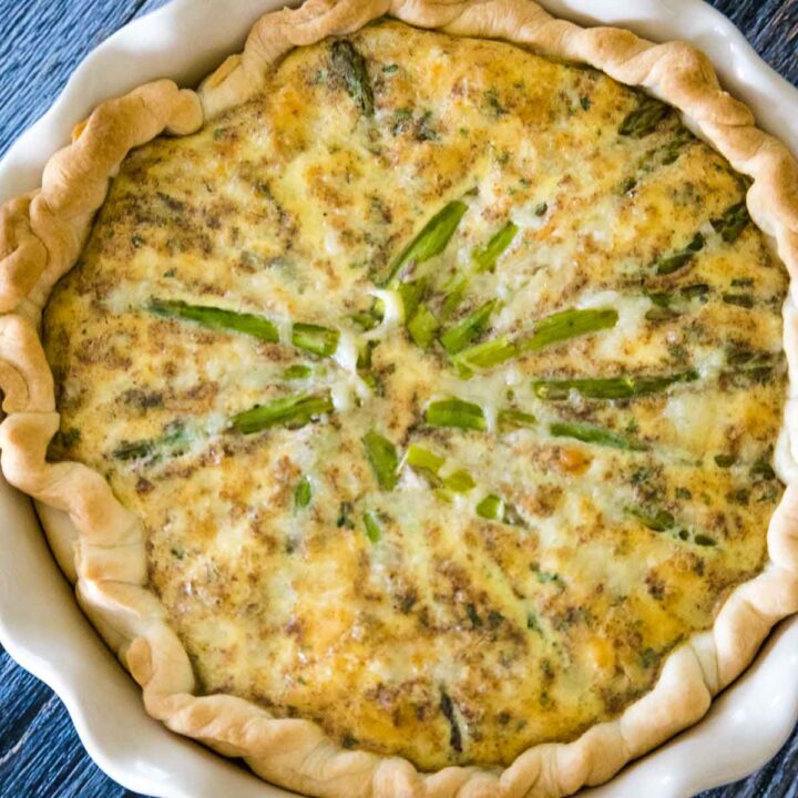 Asparagus Tart Recipe - Grumpy's Honeybunch