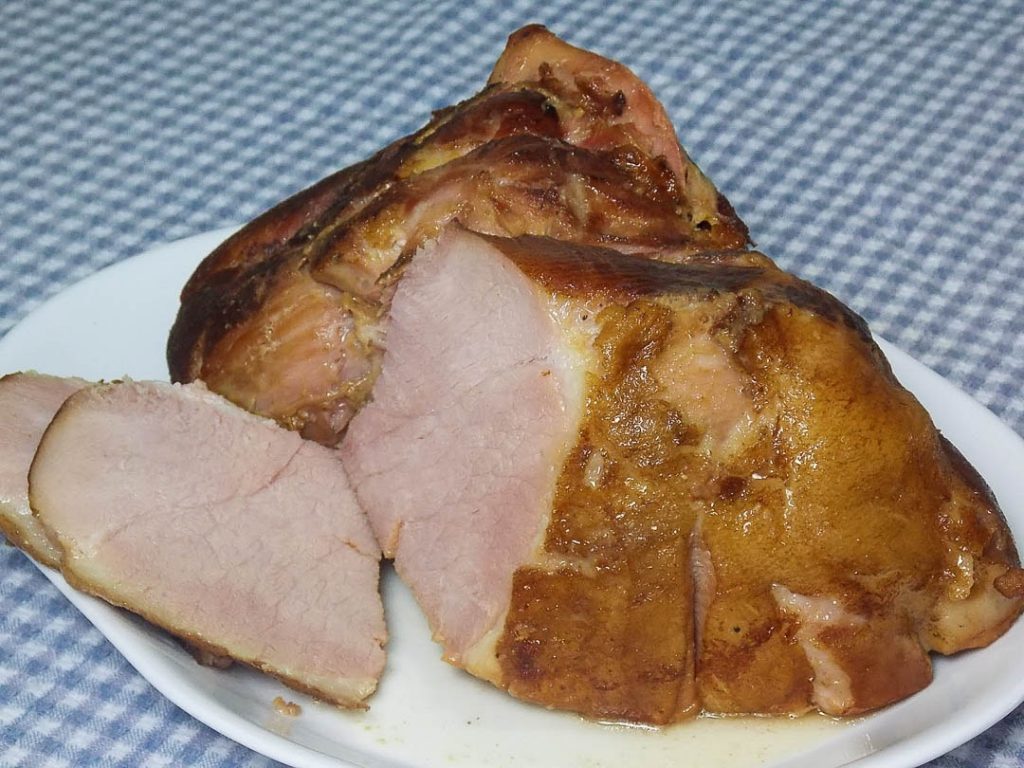 Bourbon Glazed Ham - Grumpy's Honeybunch