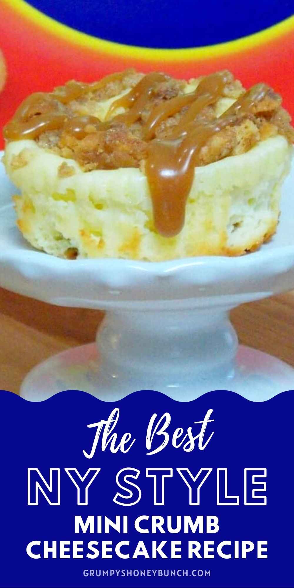 Ritz Crumb Topped Cheesecakes - Grumpy's Honeybunch