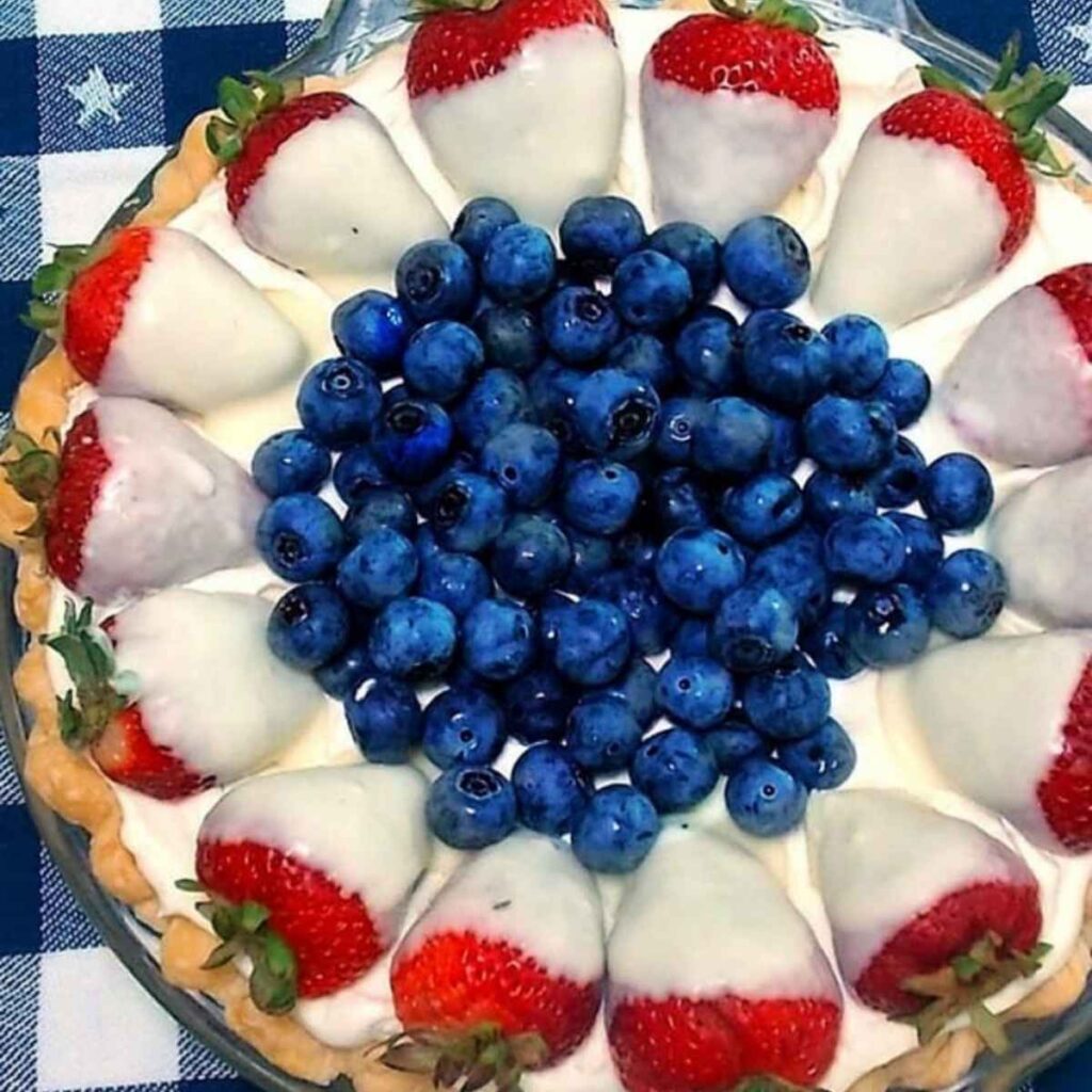 Red White and Blueberry Pie - Grumpy's Honeybunch