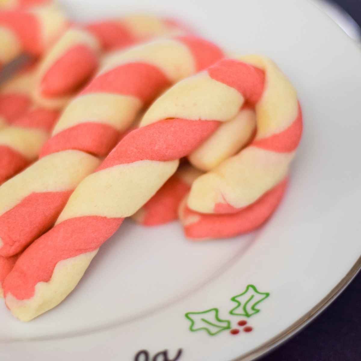 Candy Cane Cookies - Grumpy's Honeybunch