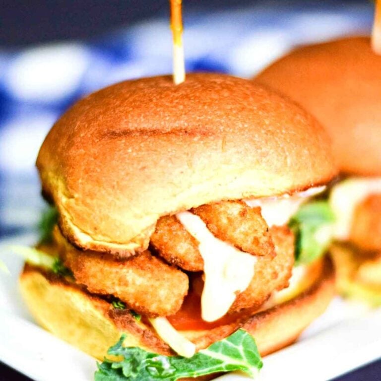 Easy Shrimp Po Boy Sliders - Grumpy's Honeybunch