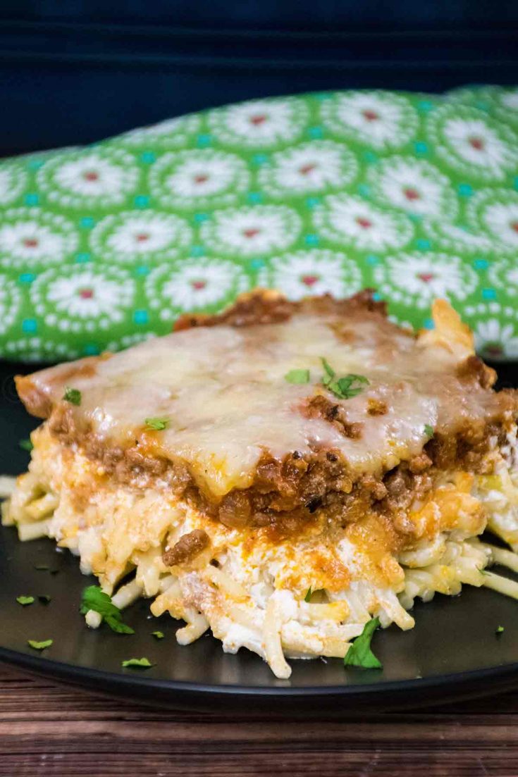 Spaghetti Pie Recipe - Grumpy's Honeybunch