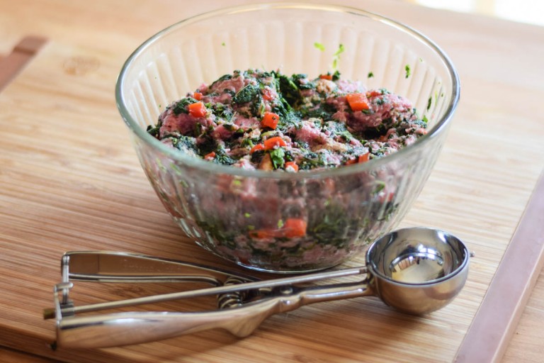 Greek Sliders with Feta Aioli - Grumpy's Honeybunch