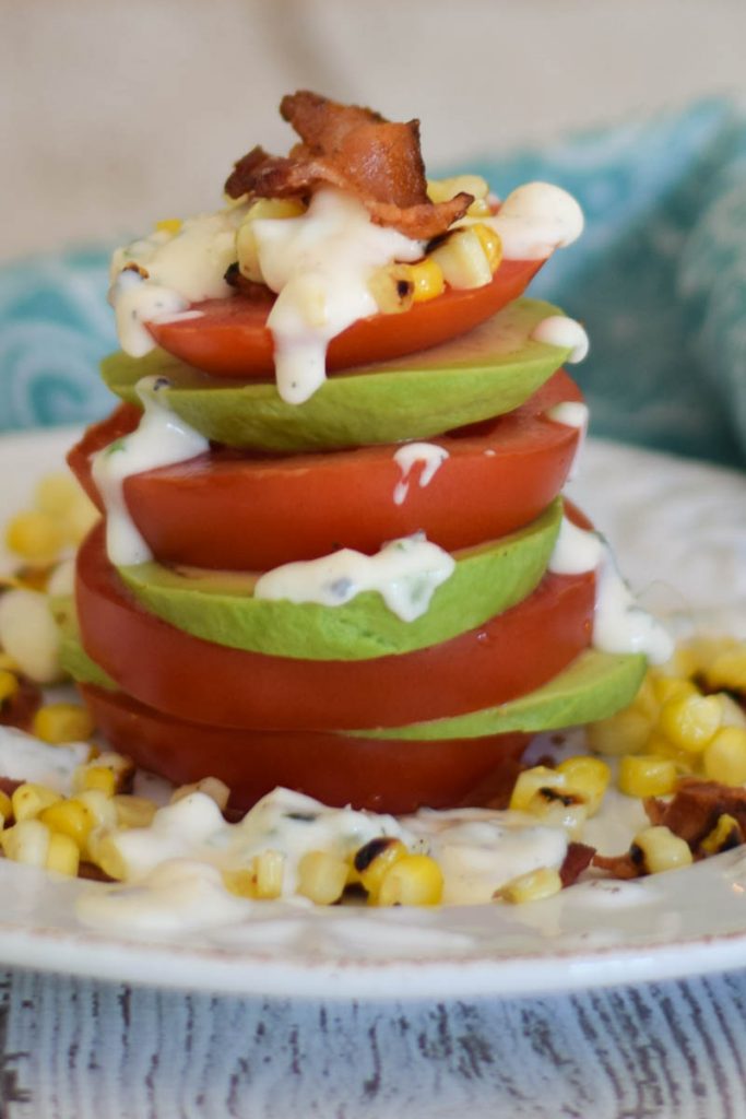 Tomato Avocado Stack - Grumpy's Honeybunch