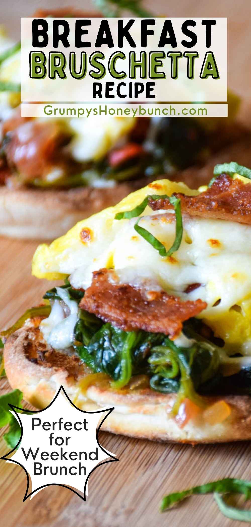 Breakfast Bruschetta - Grumpy's Honeybunch