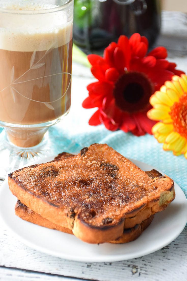 Caramelized Cinnamon Sugar Toast - Grumpy's Honeybunch