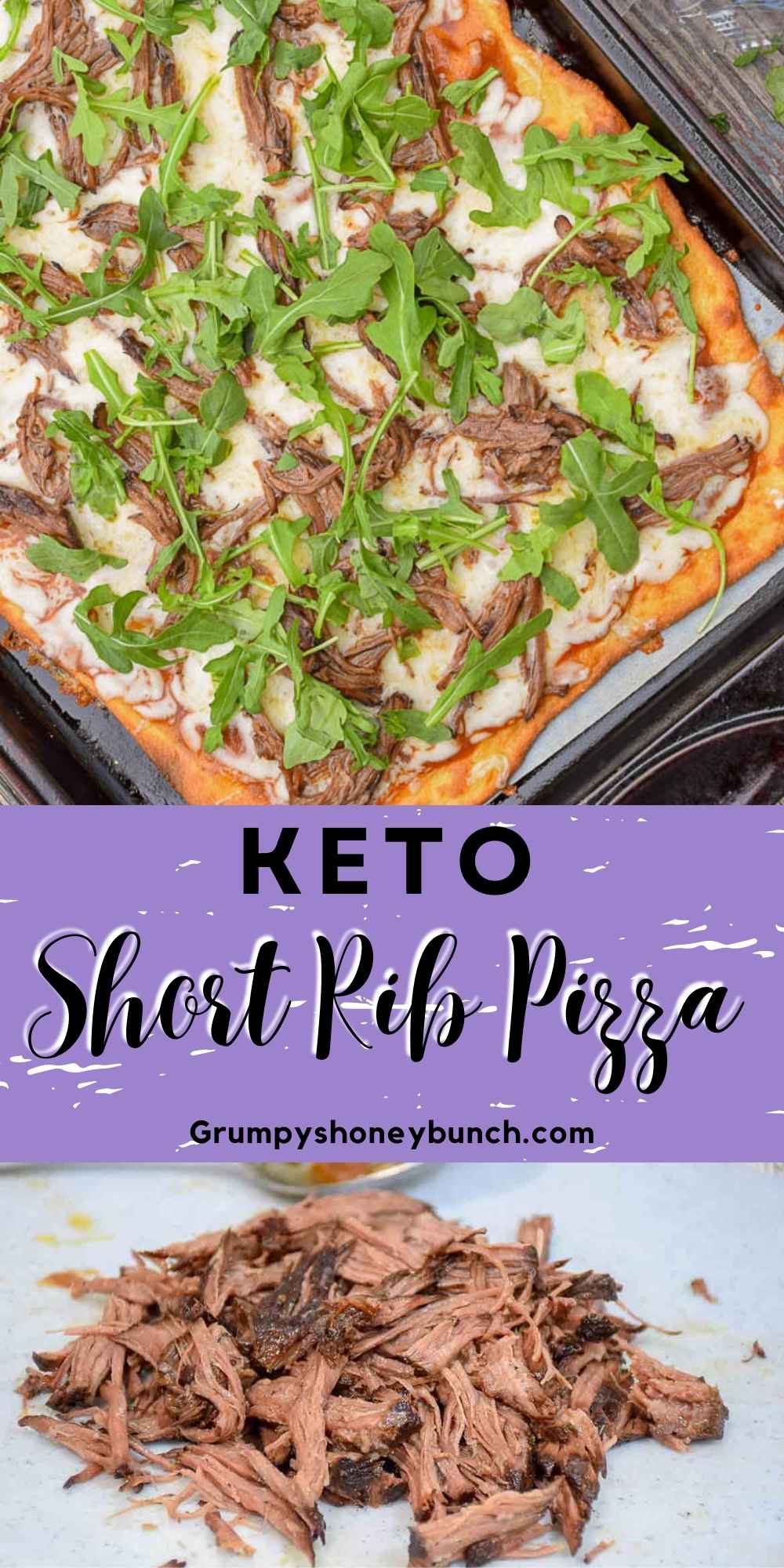 Keto Short Rib Pizza - Grumpy's Honeybunch
