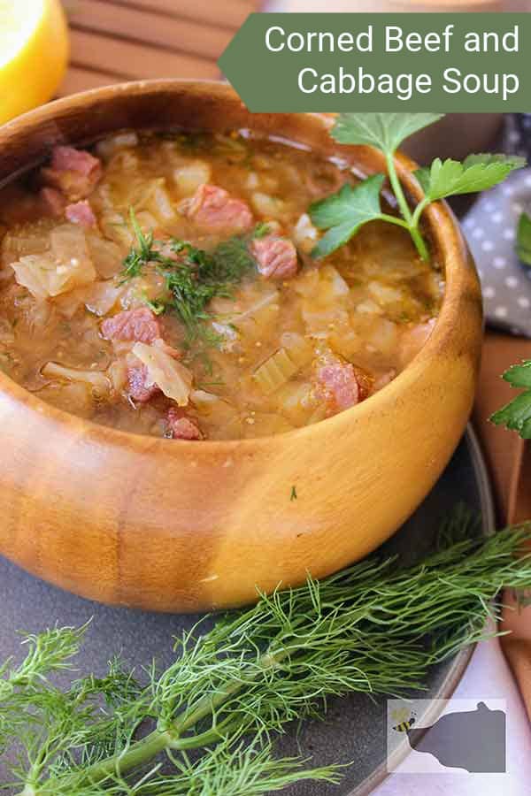 Corned Beef and Cabbage Soup - Keto Recipe - Grumpy's Honeybunch