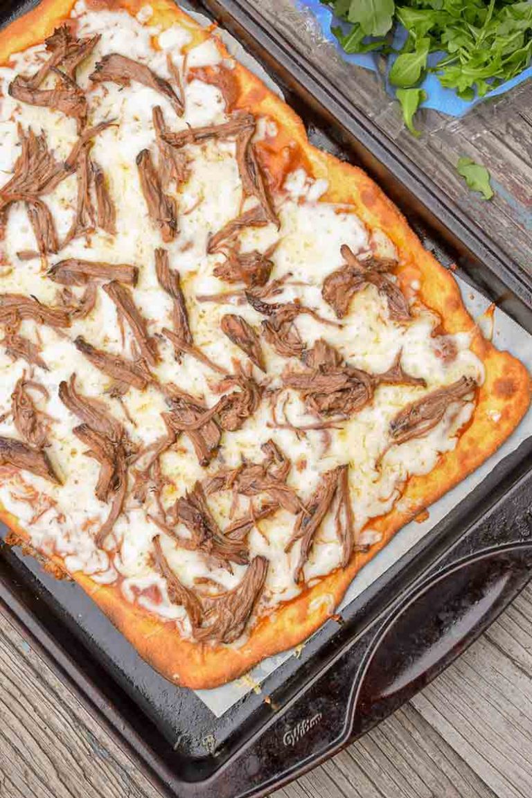 Keto Short Rib Pizza - Grumpy's Honeybunch