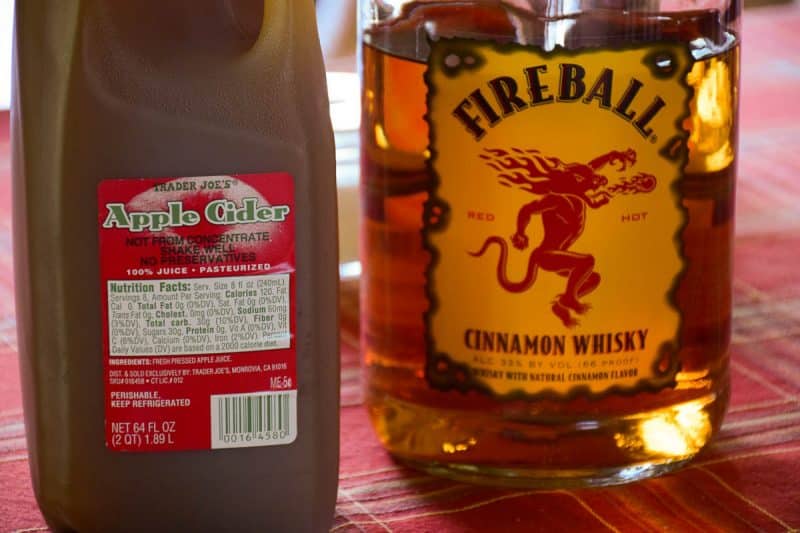 Hot Fireball Apple Cider Toddy - Grumpy's Honeybunch