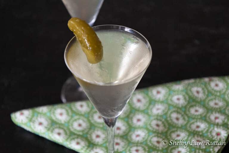 Dill Pickle Martini aka Dirty Pickle - Grumpy's Honeybunch
