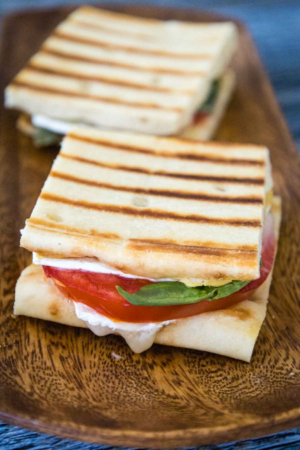Grilled Brie Tomato Sandwich - Grumpy's Honeybunch
