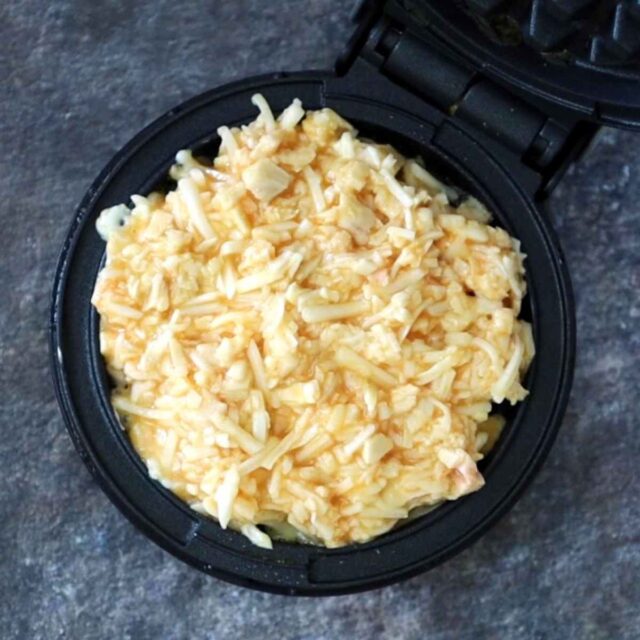 Buffalo Chicken Chaffles - Grumpy's Honeybunch