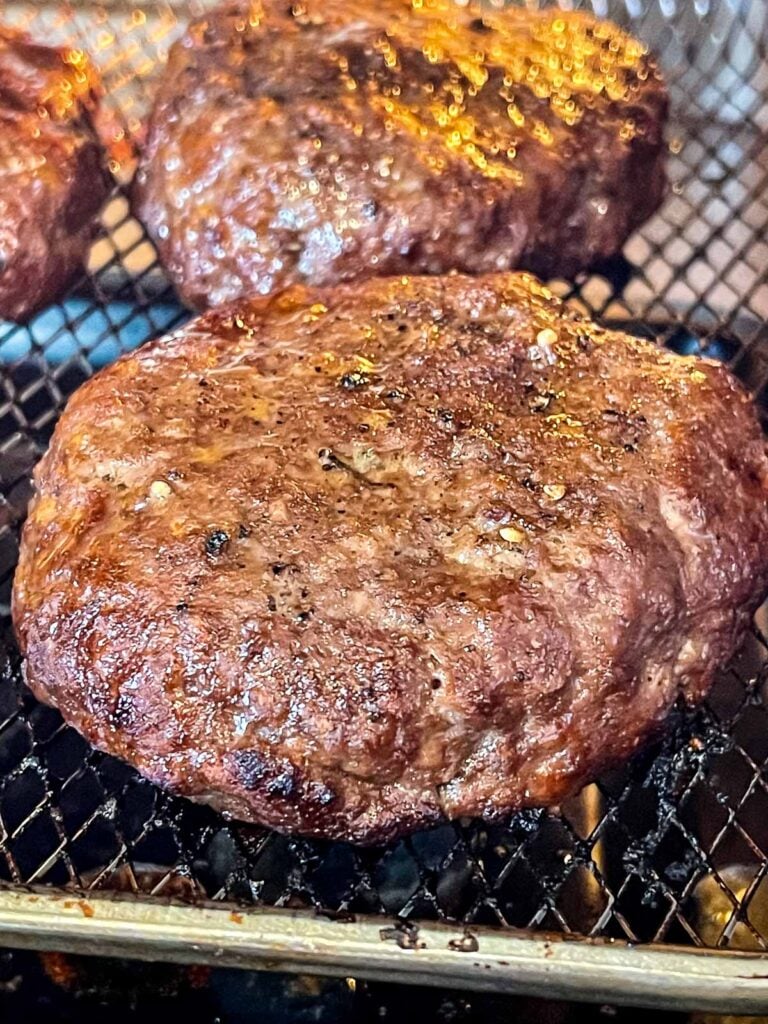 Air Fried Hamburger - Grumpy's Honeybunch