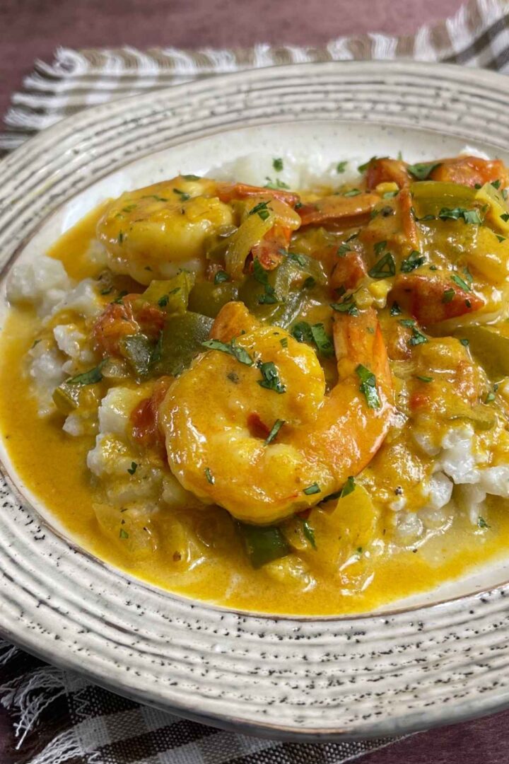 Coconut Milk Shrimp Curry - Grumpy's Honeybunch