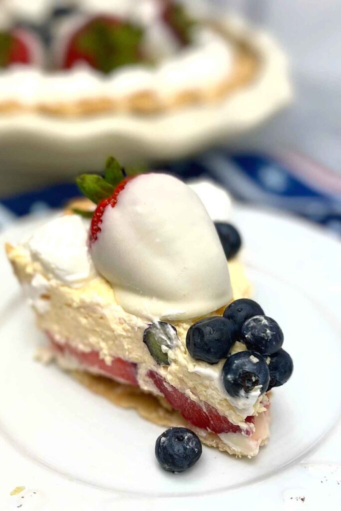 Red White and Blueberry Pie - Grumpy's Honeybunch