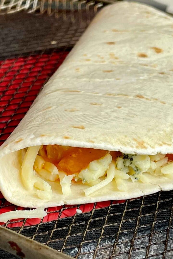 Buffalo Shrimp Quesadillas - Grumpy's Honeybunch