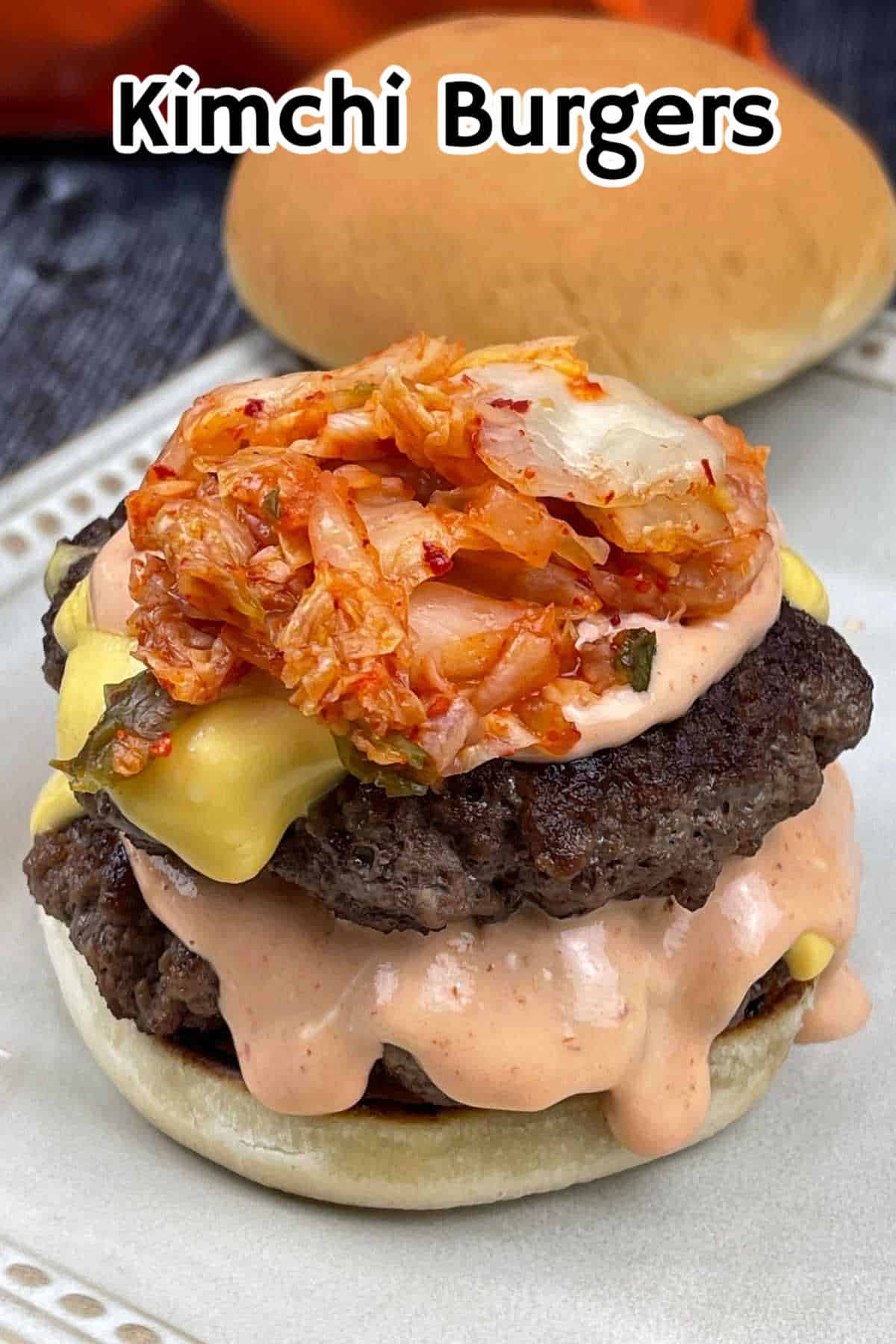 Kimchi Burgers - Grumpy's Honeybunch