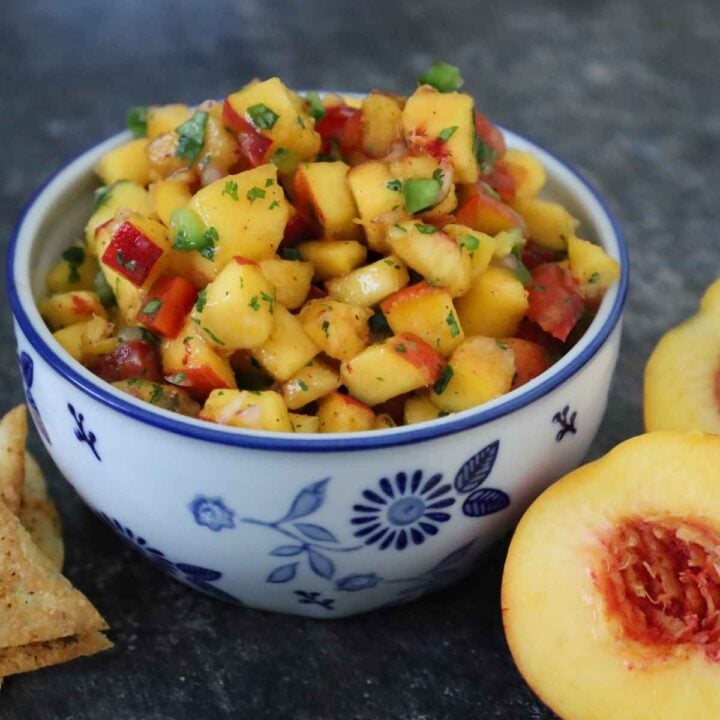 Peach Salsa - Grumpy's Honeybunch