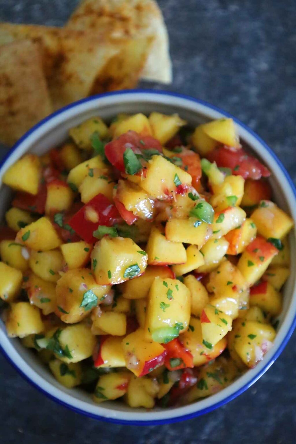 Peach Salsa - Grumpy's Honeybunch
