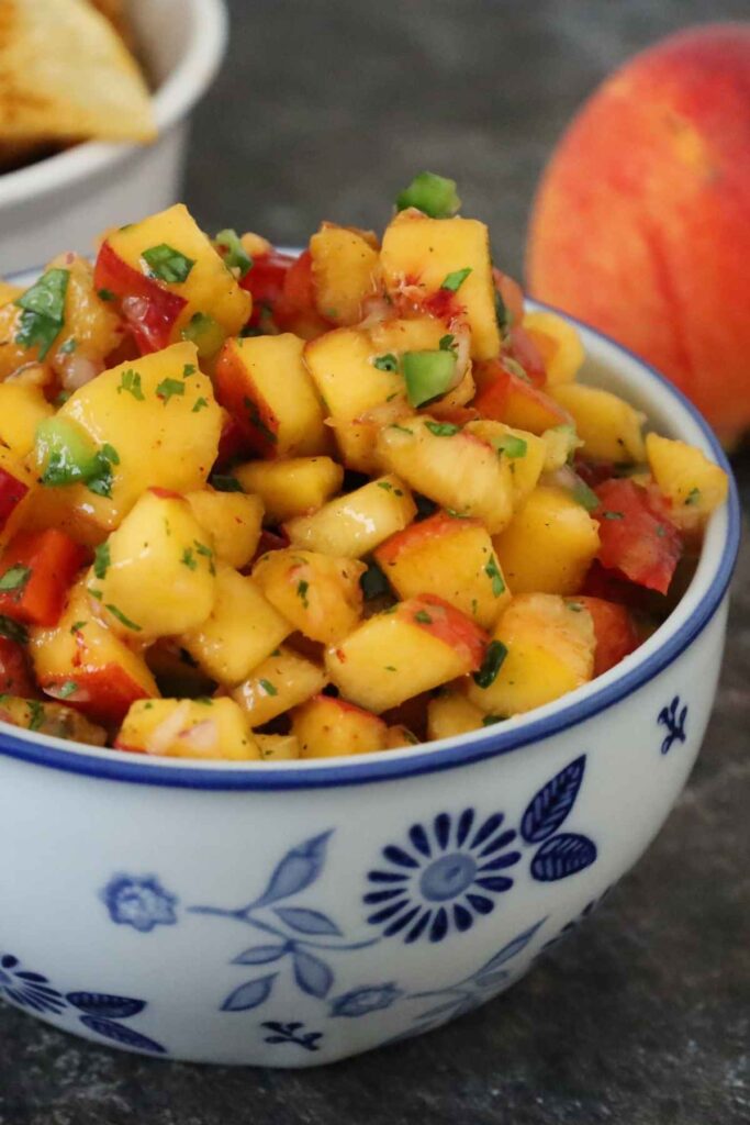 Peach Salsa - Grumpy's Honeybunch