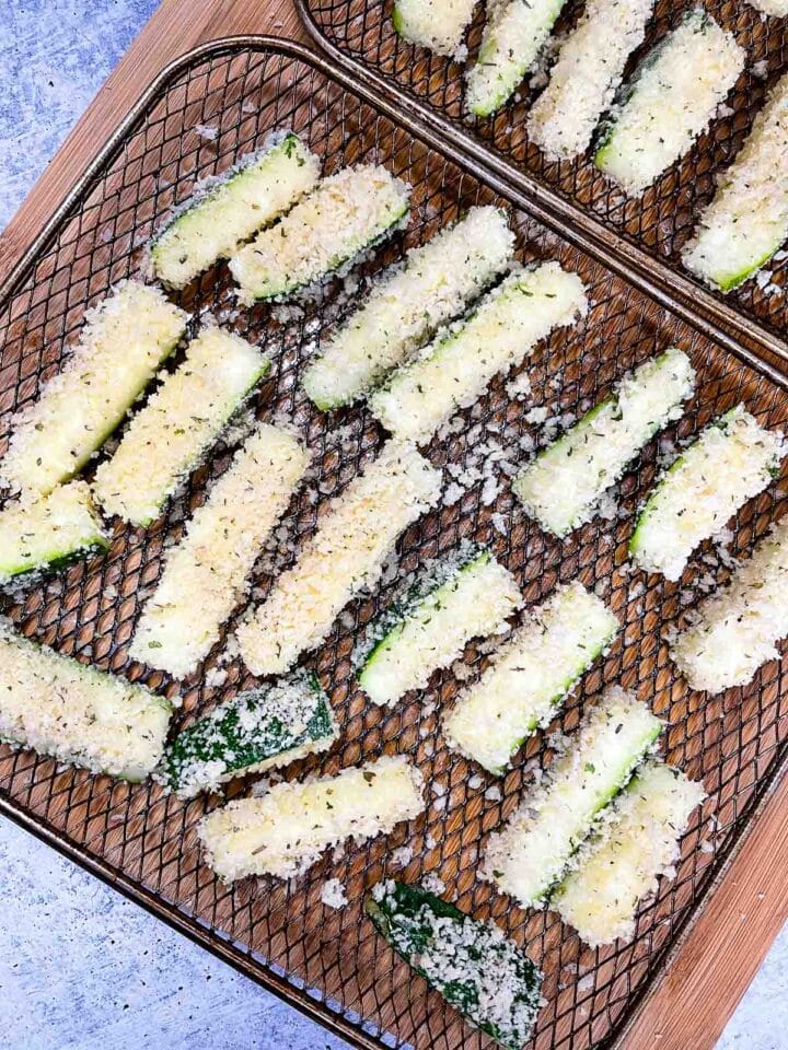 Air Fryer Zucchini Fries - Grumpy's Honeybunch