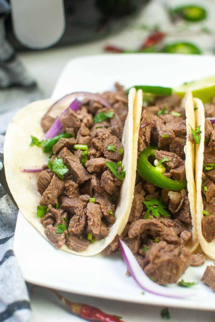 Beef Street Tacos - Grumpy's Honeybunch