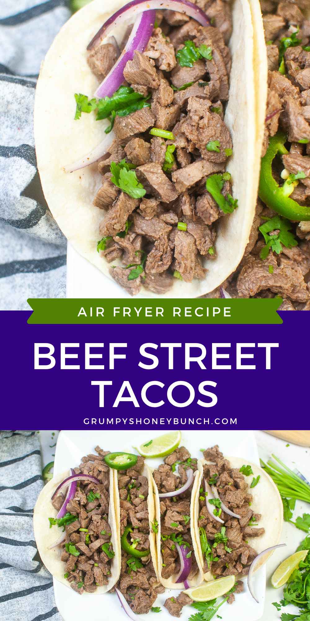 Beef Street Tacos - Grumpy's Honeybunch