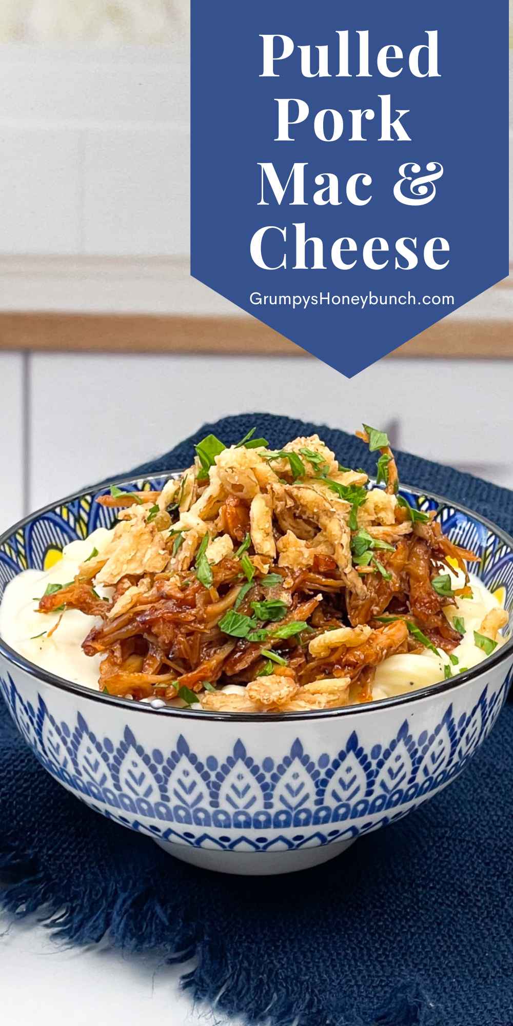 Pulled Pork Mac and Cheese - Grumpy's Honeybunch