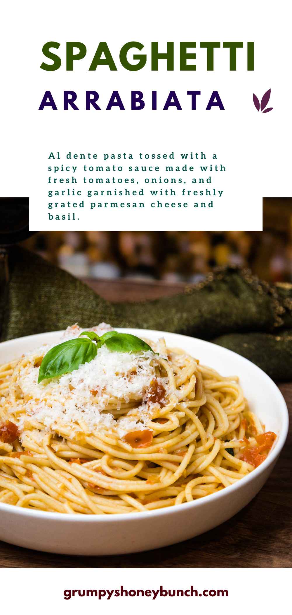 Spaghetti Arrabiata - Grumpy's Honeybunch