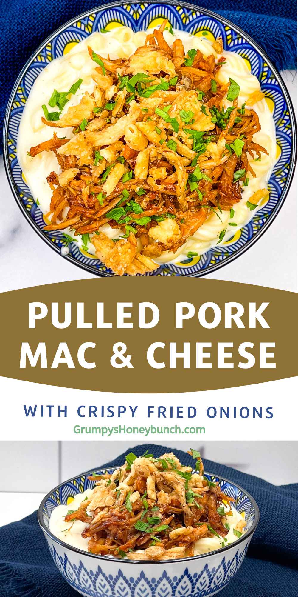 Pulled Pork Mac and Cheese - Grumpy's Honeybunch