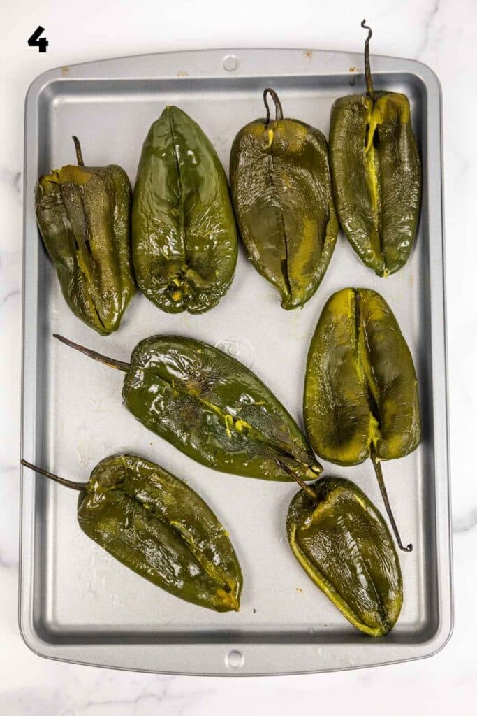 Chile Rellenos with Salsa Roja - Grumpy's Honeybunch