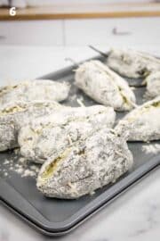 Chile Rellenos with Salsa Roja - Grumpy's Honeybunch