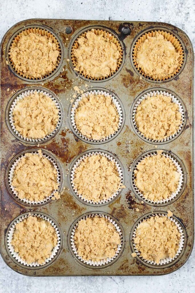 Banana Crumb Muffins - Grumpy's Honeybunch