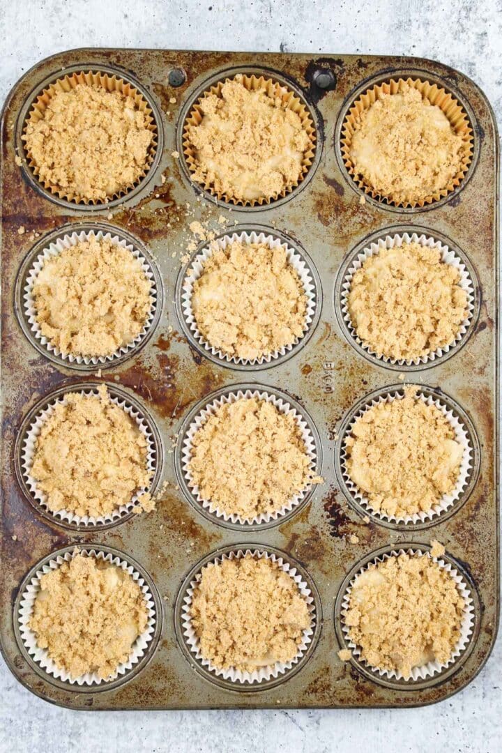 Banana Crumb Muffins - Grumpy's Honeybunch
