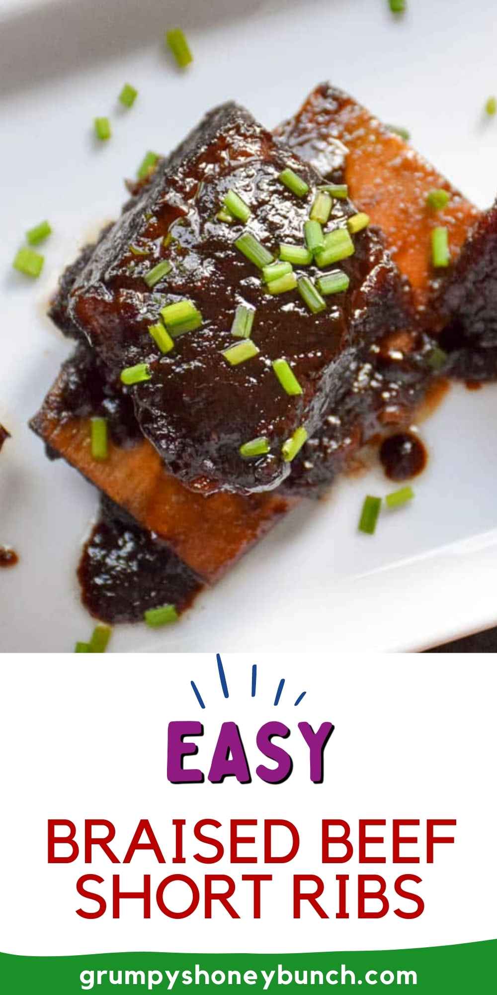 Easy Braised Short Ribs - Grumpy's Honeybunch