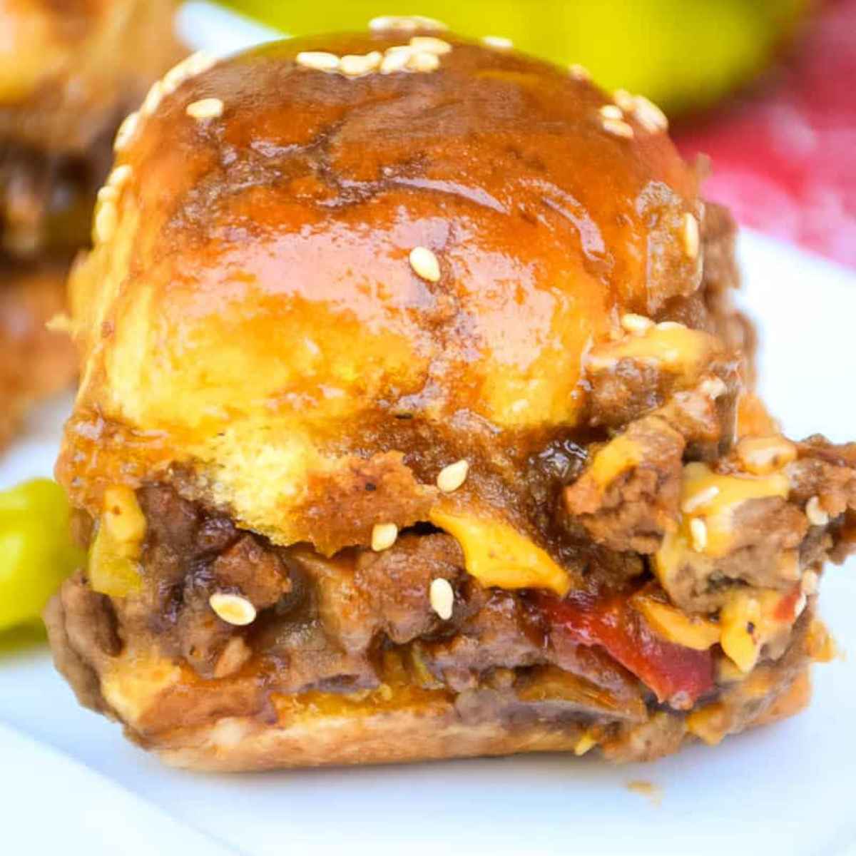 BBQ Beef Sliders - Grumpy's Honeybunch