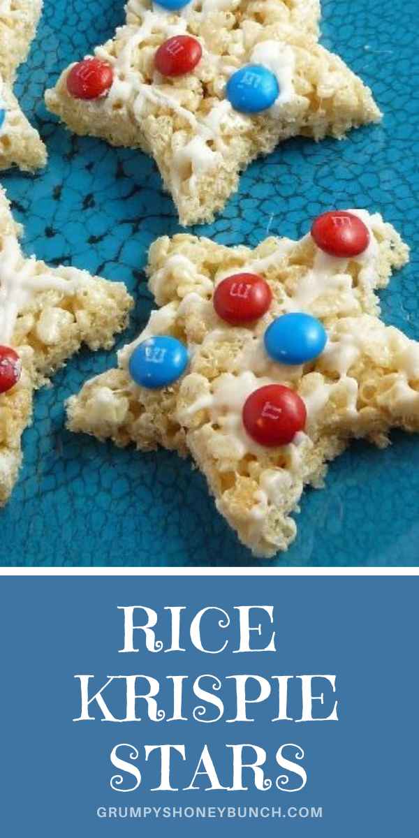 Rice Krispie Stars - Grumpy's Honeybunch