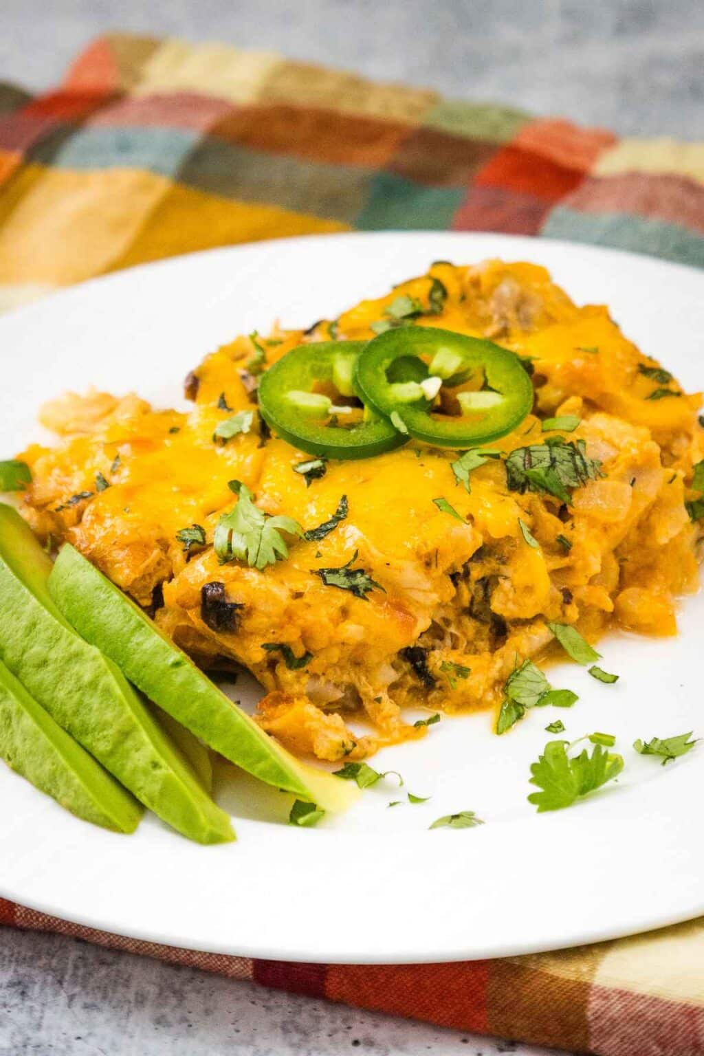 Buffalo Chicken Casserole - Grumpy's Honeybunch