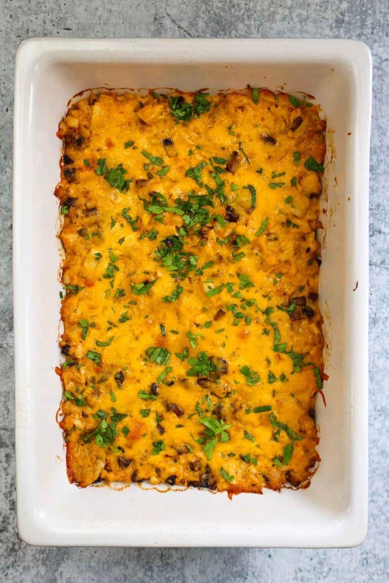 Buffalo Chicken Casserole - Grumpy's Honeybunch