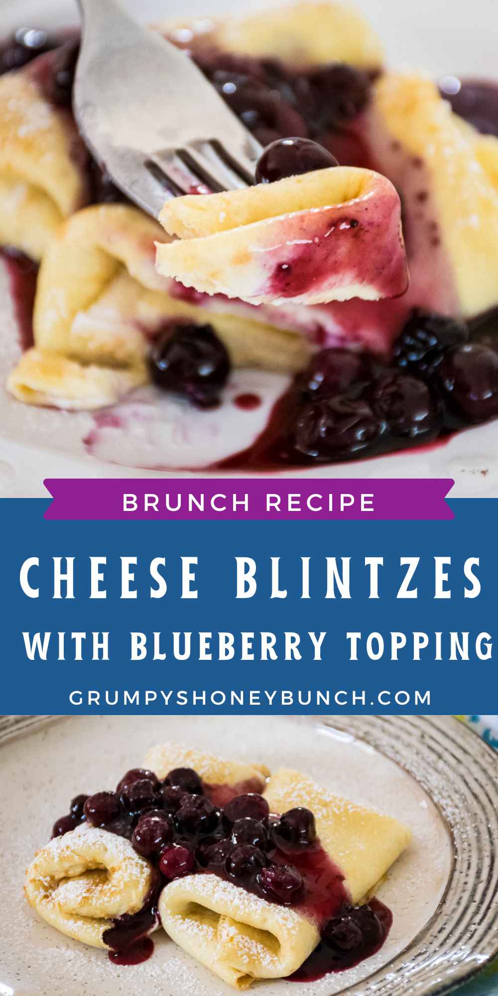 Cheese Blintzes - Grumpy's Honeybunch