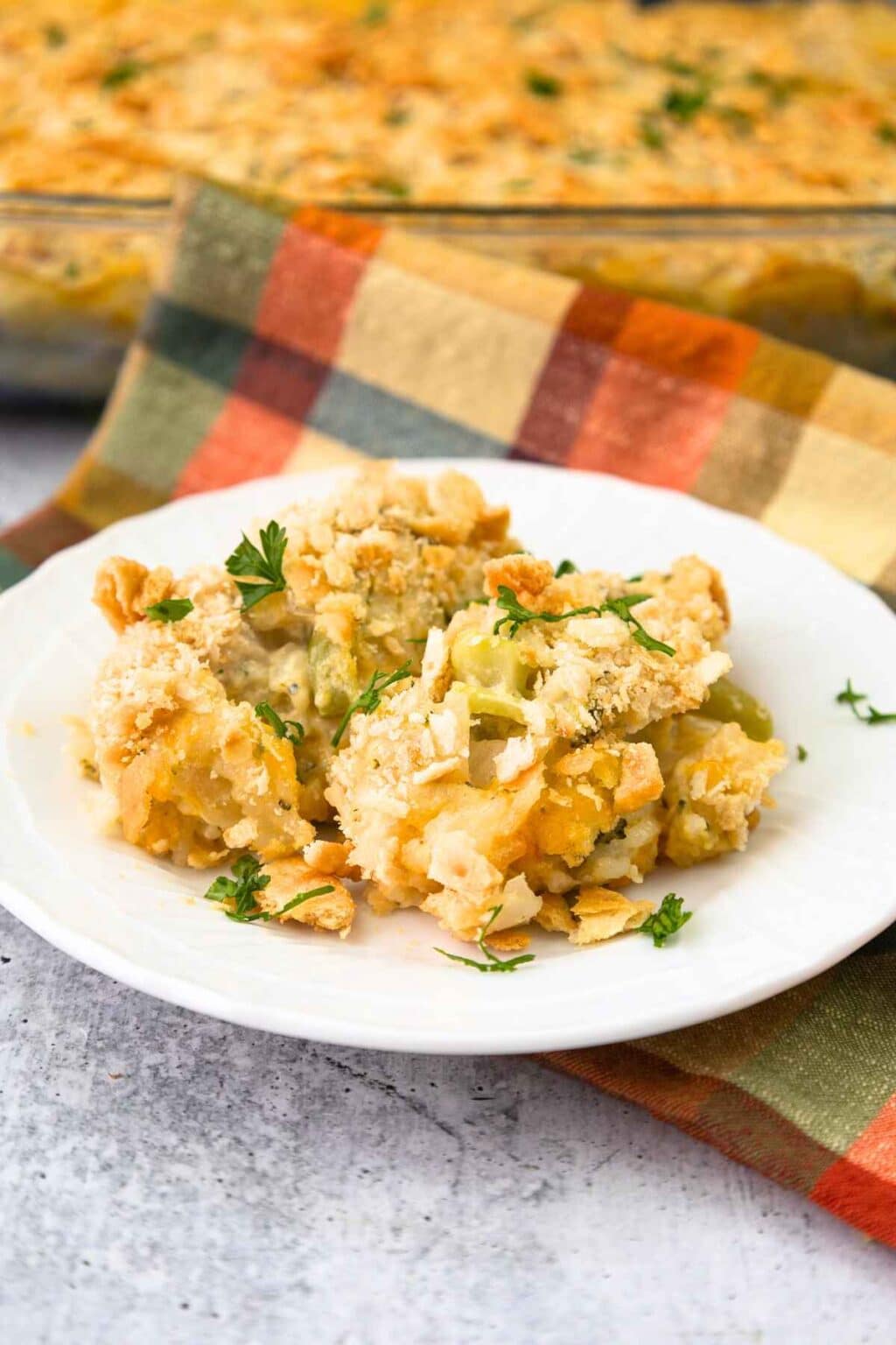 Chicken Broccoli Rice Casserole - Grumpy's Honeybunch