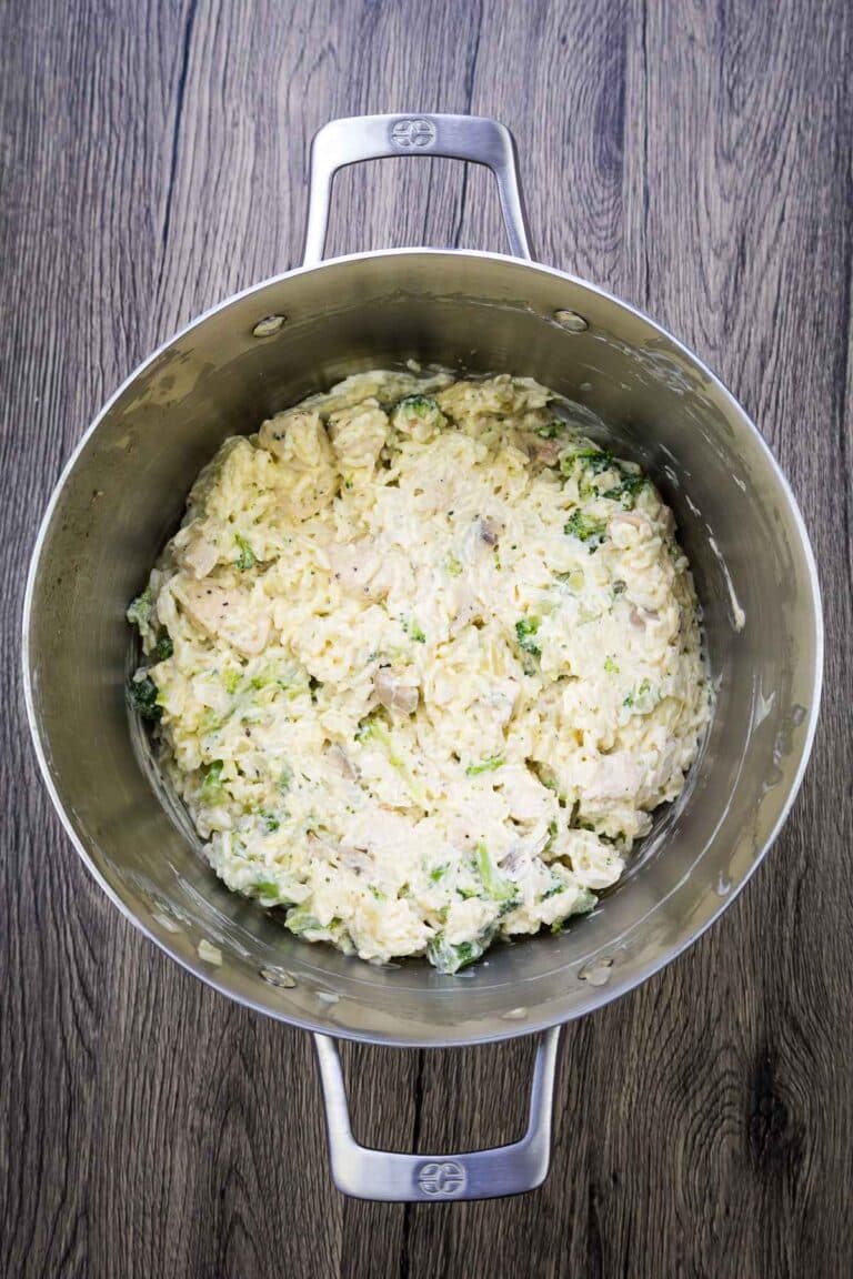 Chicken Broccoli Rice Casserole - Grumpy's Honeybunch