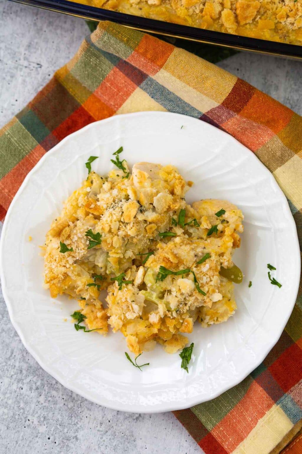 Chicken Broccoli Rice Casserole - Grumpy's Honeybunch