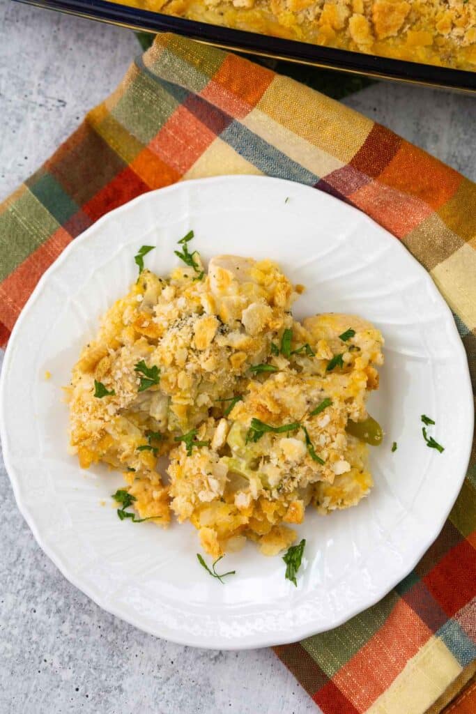 Chicken Broccoli Rice Casserole - Grumpy's Honeybunch