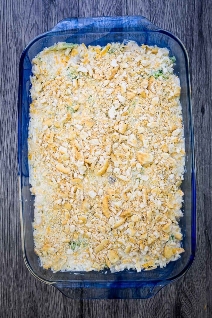 Chicken Broccoli Rice Casserole - Grumpy's Honeybunch