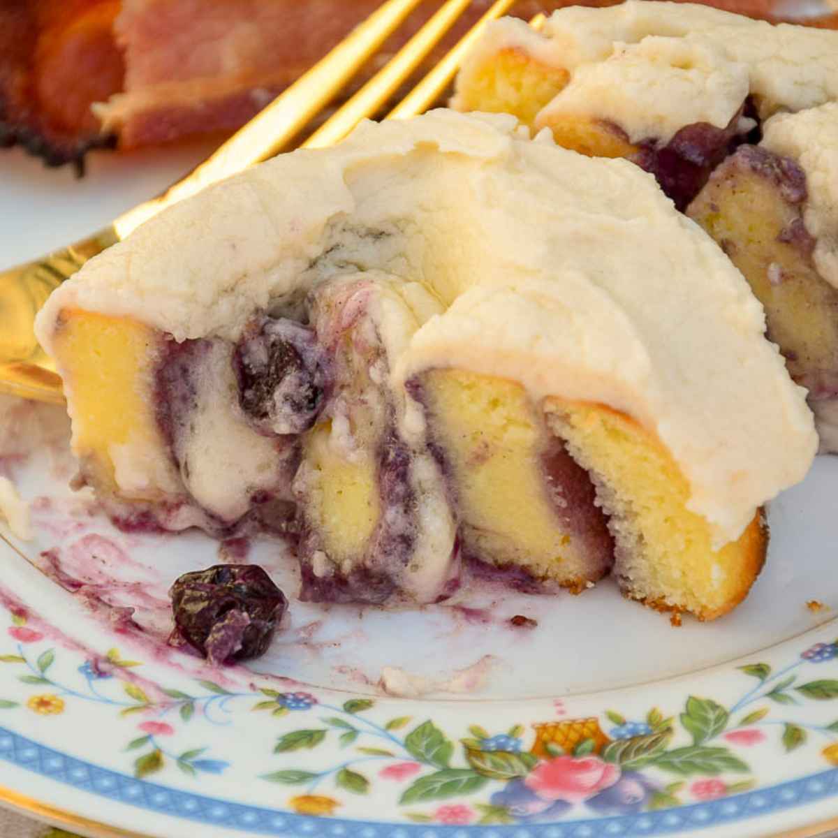 The Best Keto Blueberry Sweet Rolls - Grumpy's Honeybunch